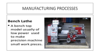 Basic Mechanical Engineering (Metal cutting Processes) | PPT