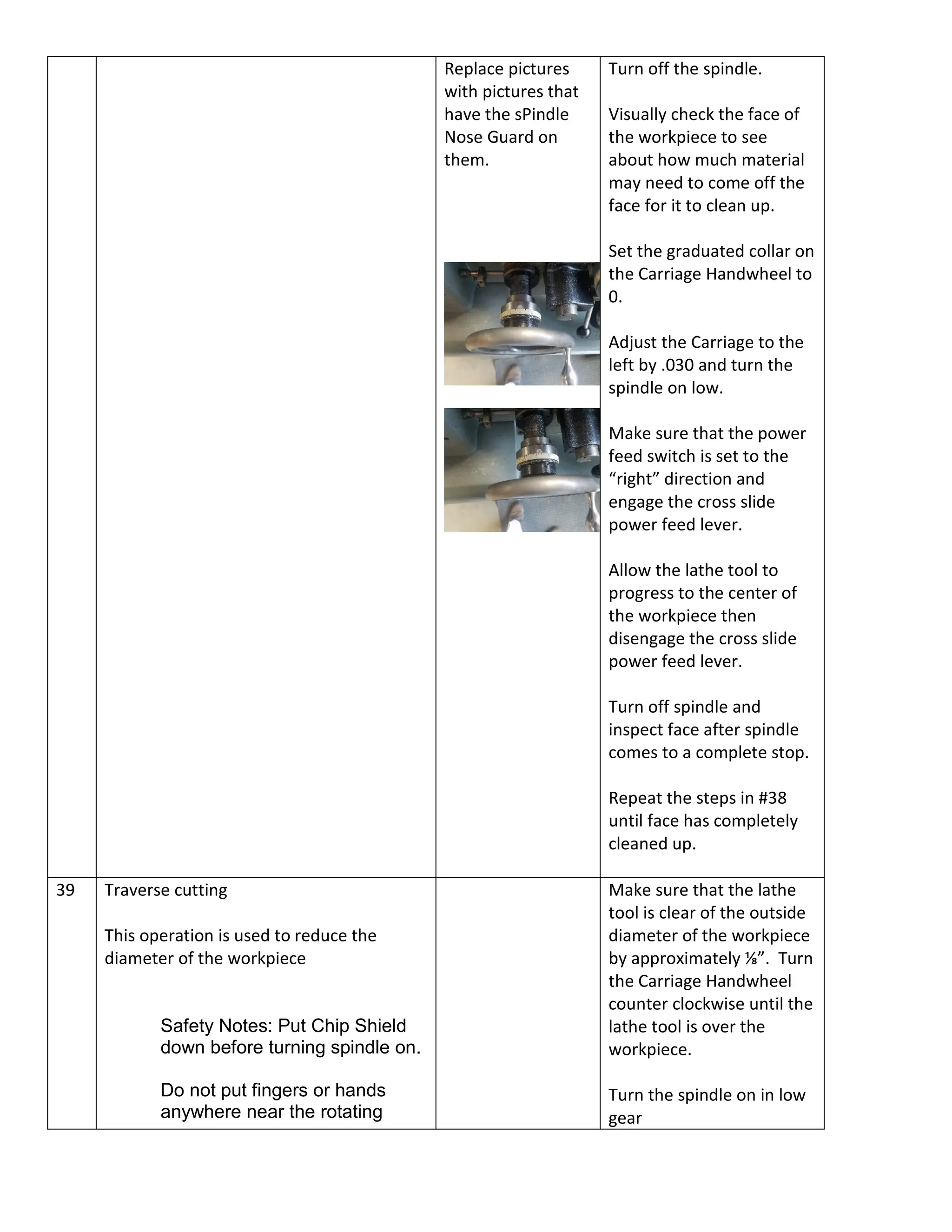 Lathe - Trainer Script.pdf basics and foundation | PDF