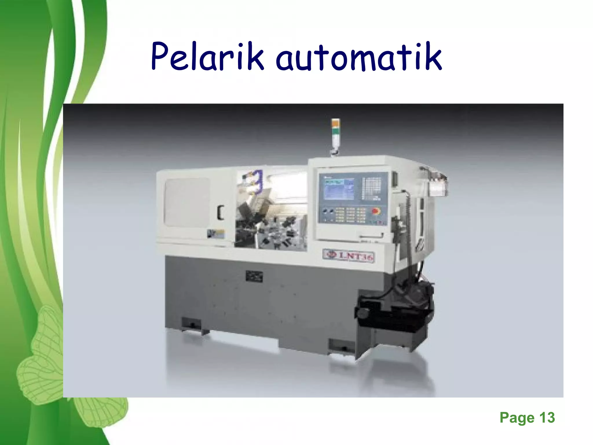 PENGENALAN KEPADA MESIN LARIK | PPT