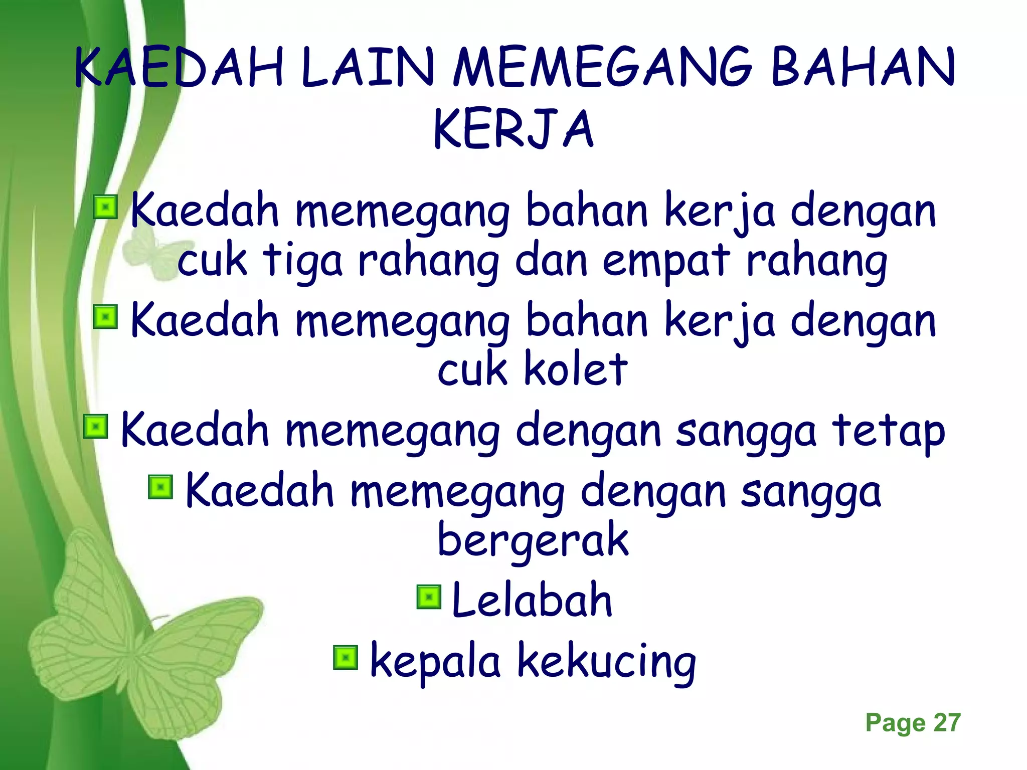 PENGENALAN KEPADA MESIN LARIK | PPT