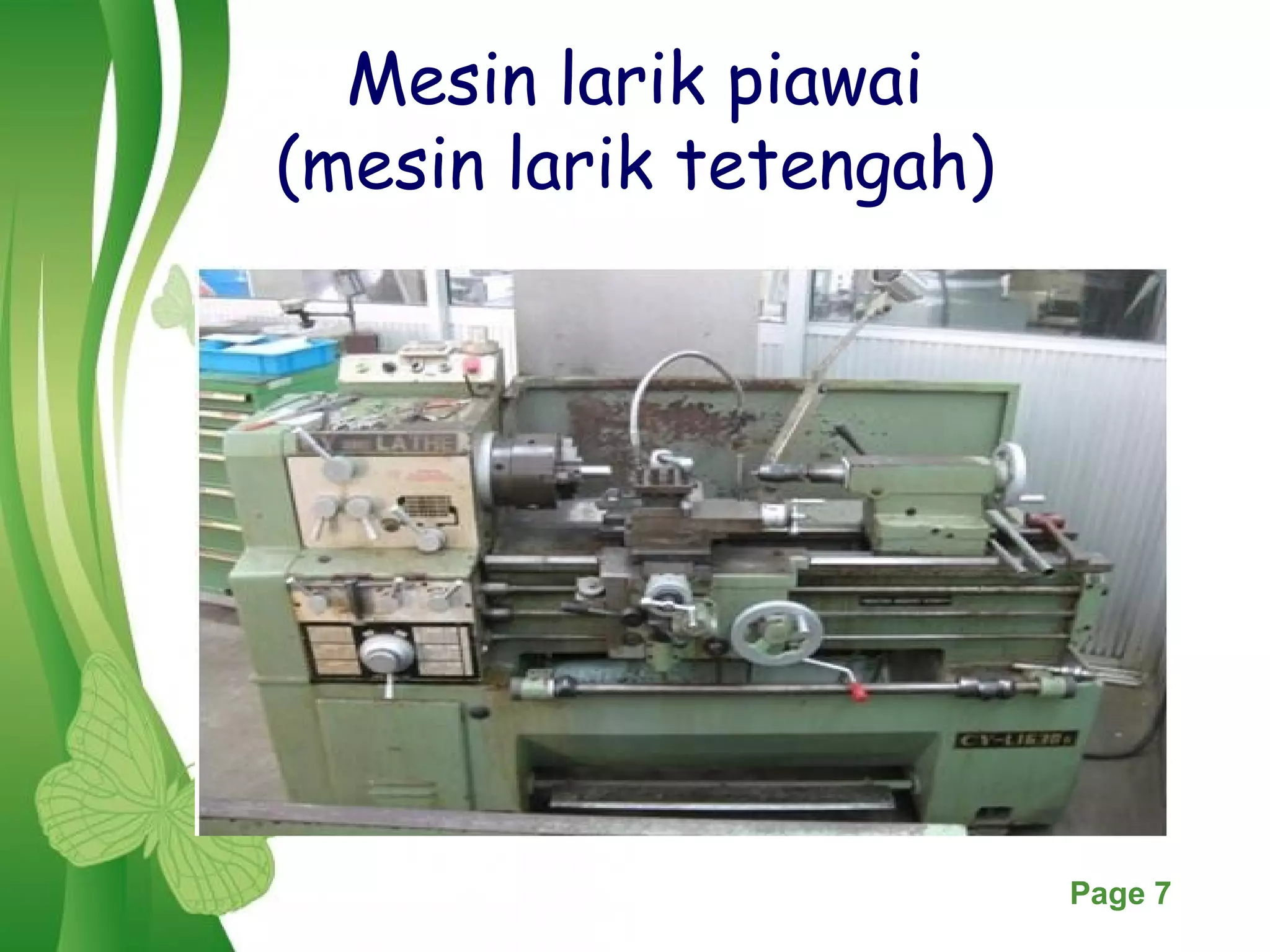 PENGENALAN KEPADA MESIN LARIK | PPT