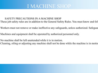 LATHE AND ITS PARTS | PDF