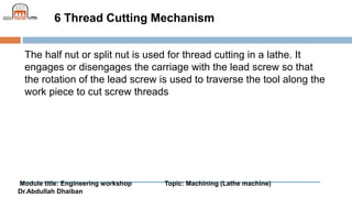 Lathe machine | PPT