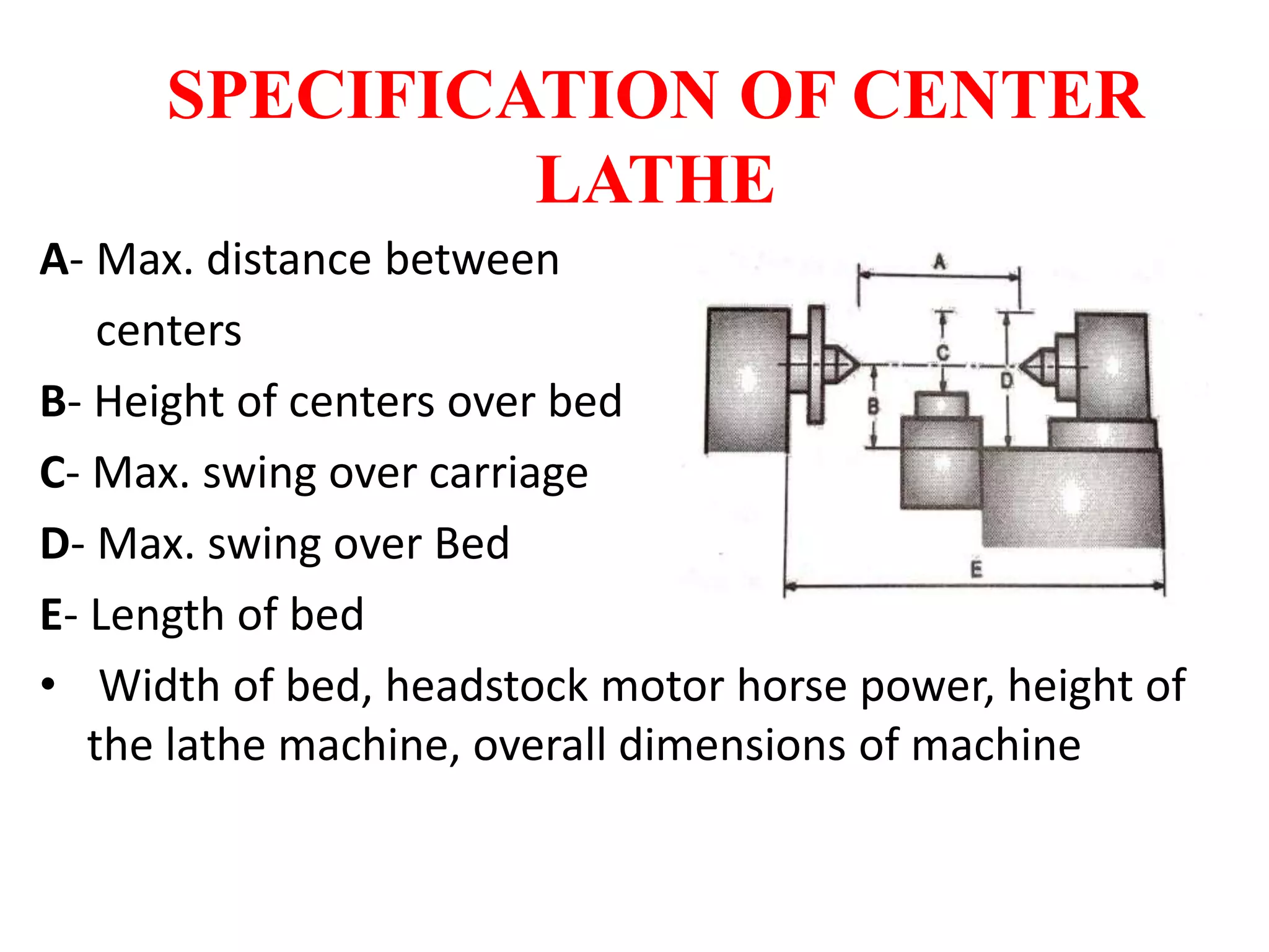 Lathe machine | PPTX