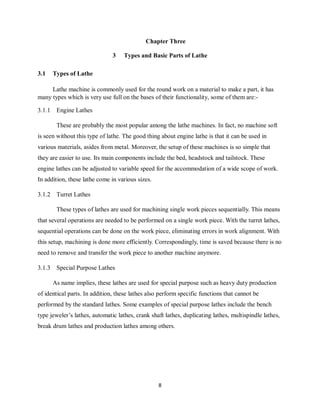 Lathe machine | PDF