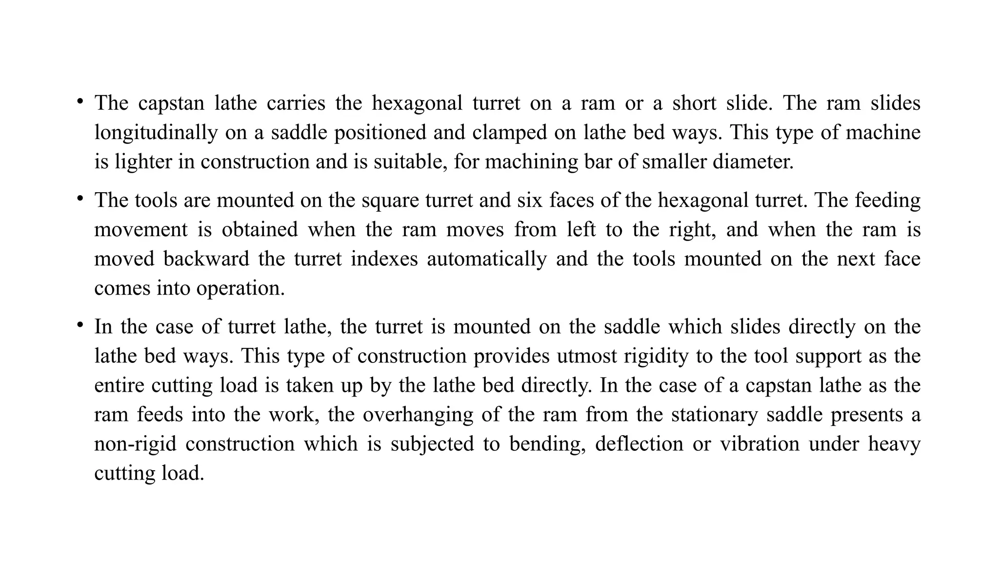 Lathe machine and its components and working | PPTX