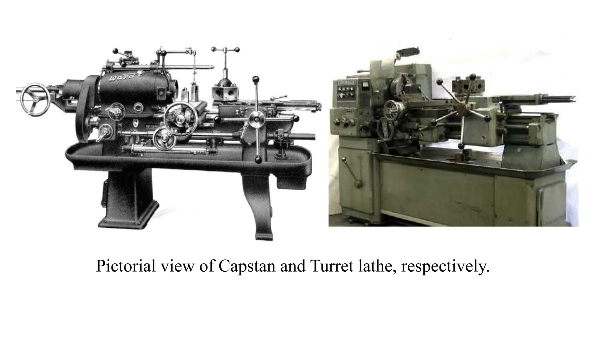 Lathe machine and its components and working | PPTX