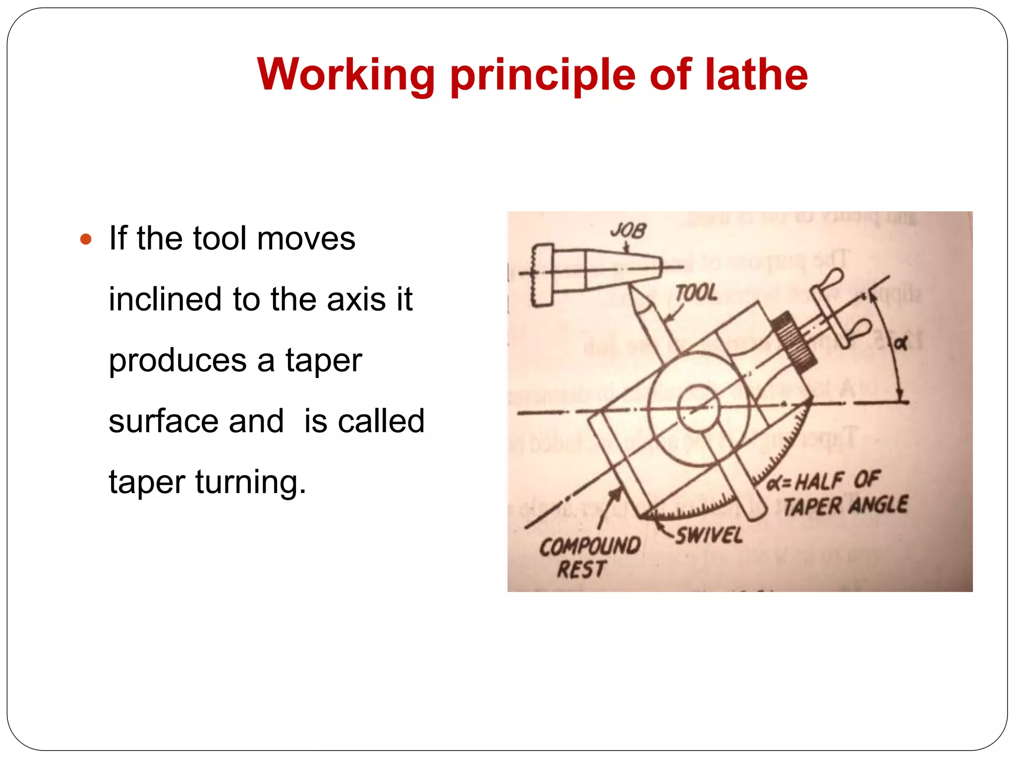 Lathe machine | PPTX