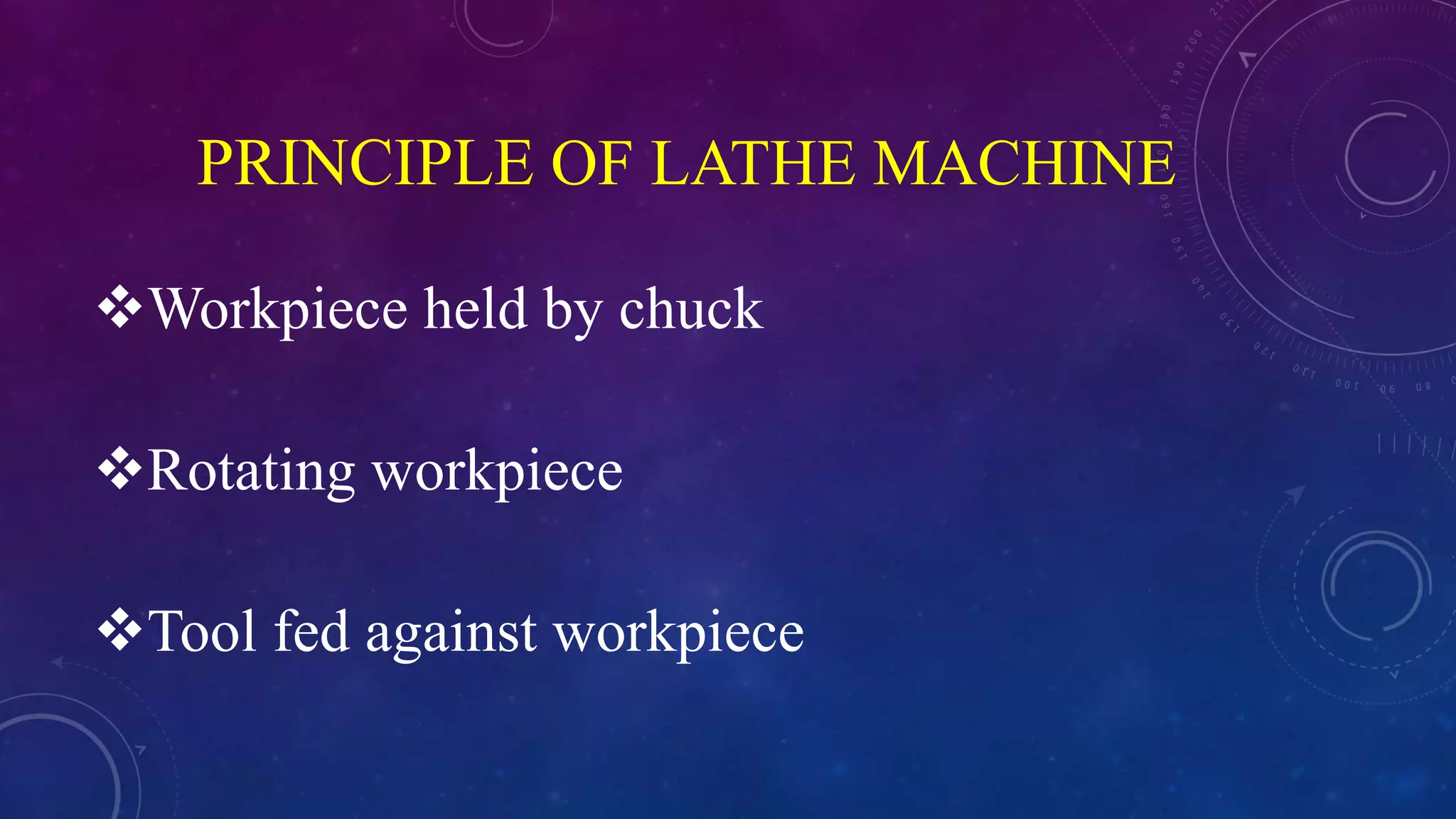 Lathe machine operations | PPTX