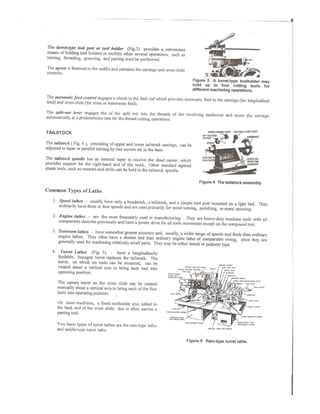 Lathe machine processes | PDF