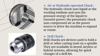 LATHE MACHINES- defination, types process | PPTX