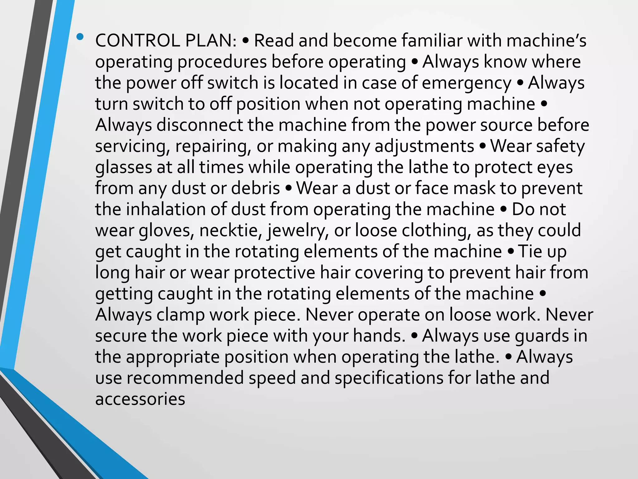 LATHE MACHINES sop.pptx