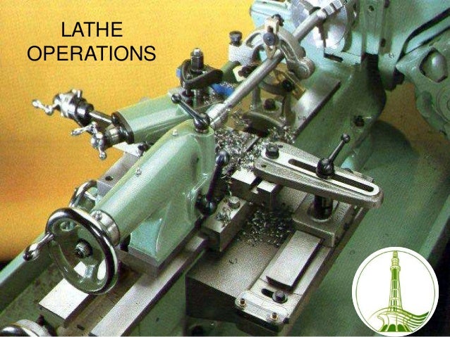 Lathe operations