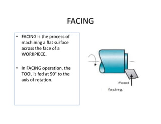 Lathe operations | PDF