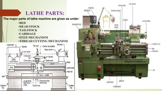 LATHE: LATHE PARTS AND SPECIFICATIONS OF LATHE MACHINE BY POLAYYA ...