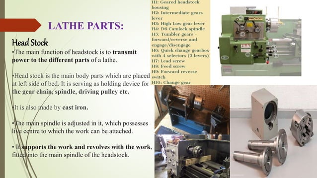 LATHE: LATHE PARTS AND SPECIFICATIONS OF LATHE MACHINE BY POLAYYA ...