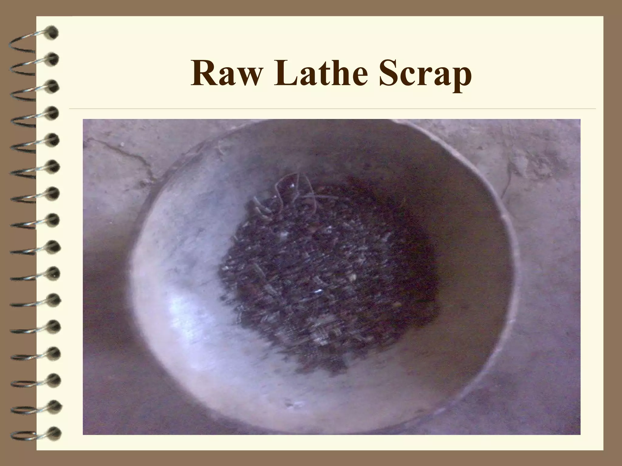 Lathe waste steel fibrous concrete | PPT