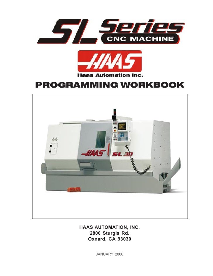 HAAS Lathe Workbook