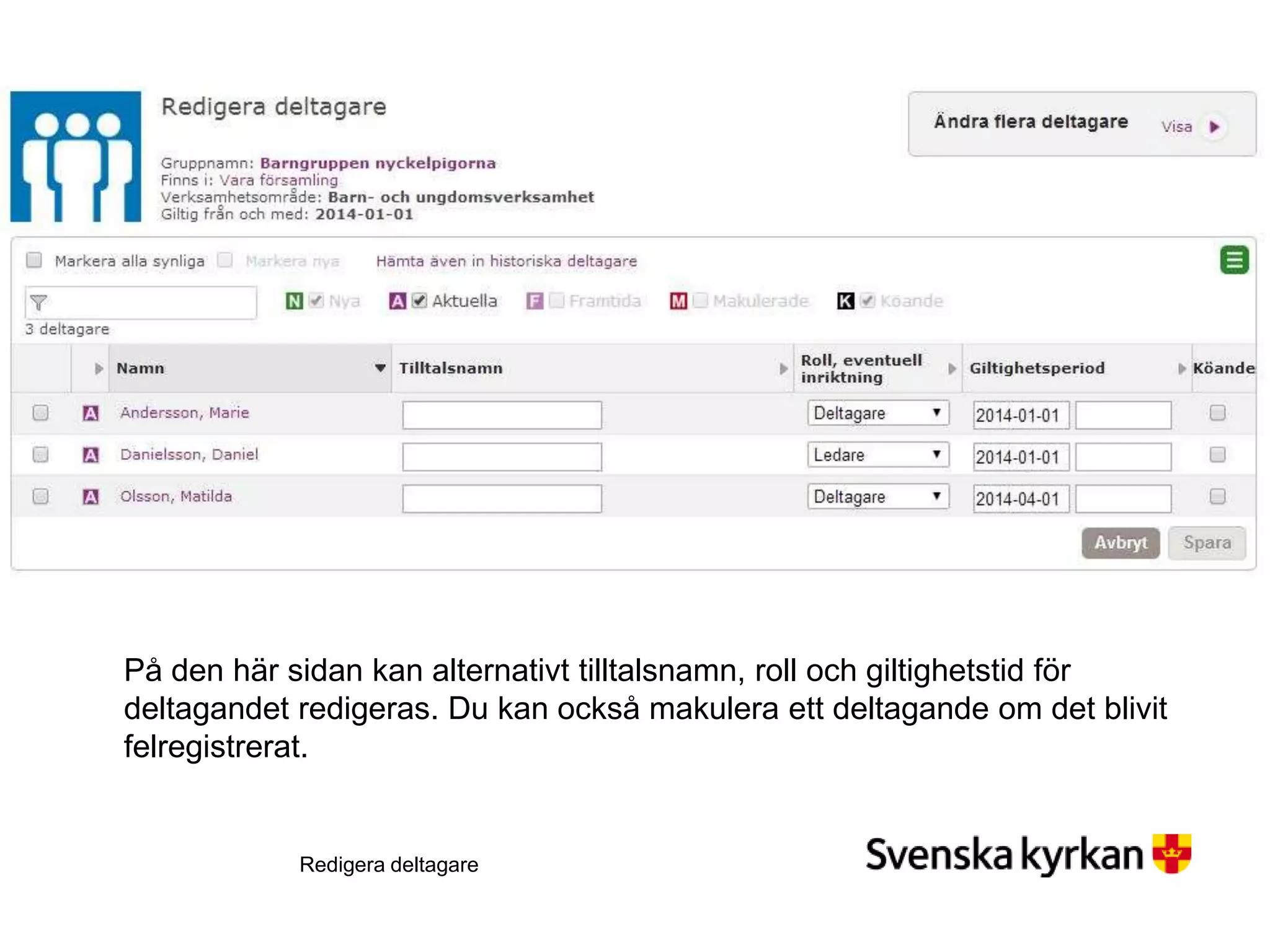 Lathund redigera deltagare | PPTX | Roleplaying Games | Games and Puzzles