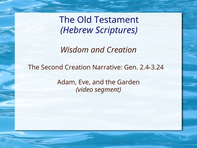 LA TIERRA hebrew scriptures (escrituras hebreas).ppt