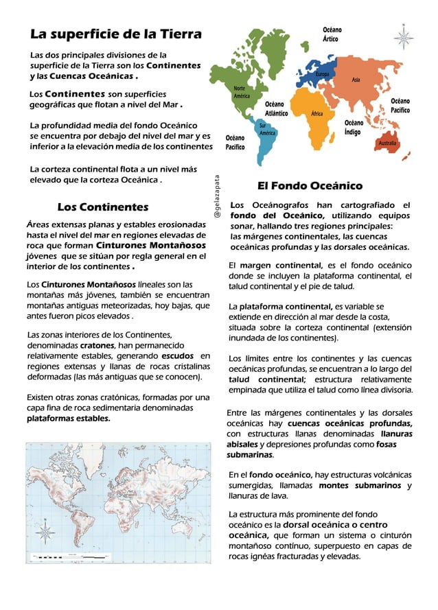 El Planeta Tierra | PDF