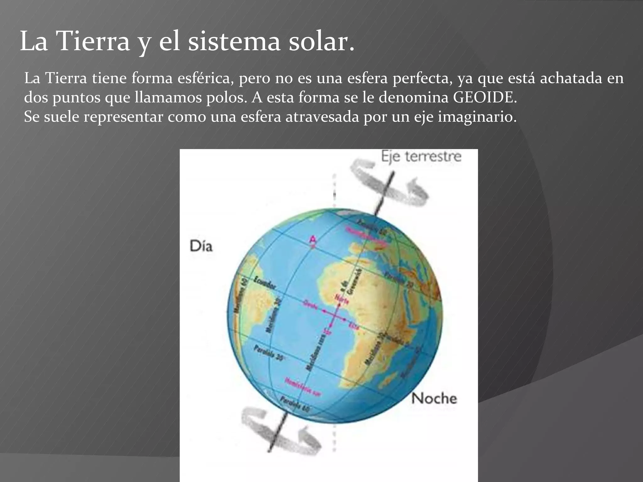 La tierra y el sistema solar | PPT