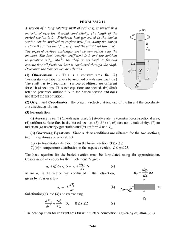 Latif M. Jiji (auth.) - Solutions Manual for Heat Conduction (Chap1-2-3) (2009).pdf | Physics ...