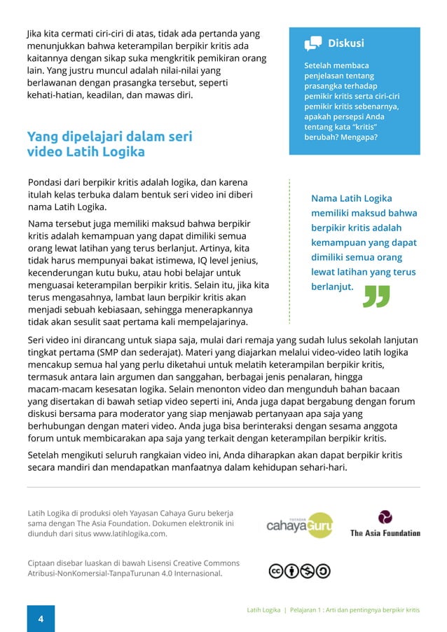 Latih logika-diktat-1 | PDF