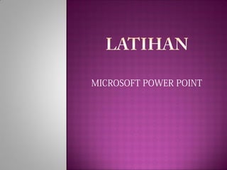 Latihan Power Point | PDF