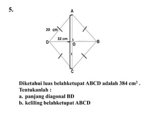 Latihan segiempat | PPTX