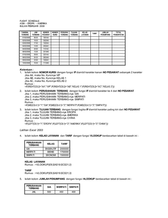 Latihan latihan query | PDF