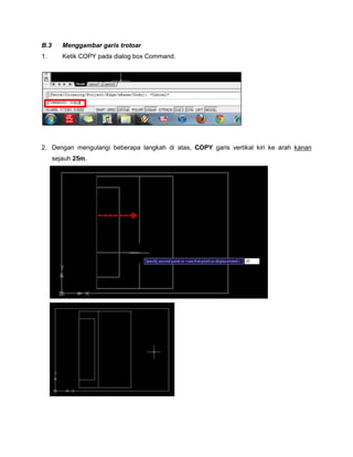 Latihan membuat-tapak-autocad | PDF