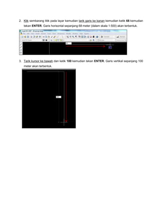Latihan membuat-tapak-autocad | PDF