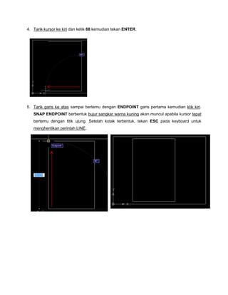 Latihan membuat-tapak-autocad | PDF