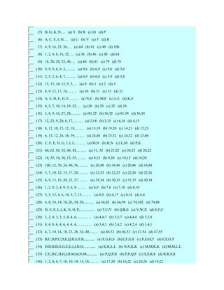 Latihan psikotes1 | DOC