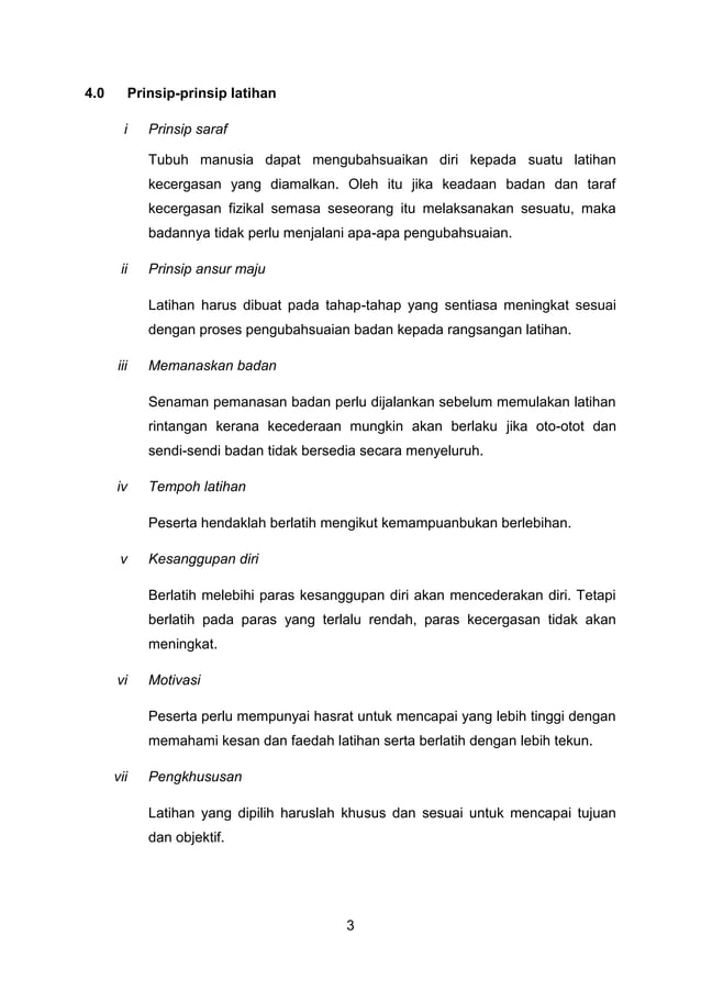 Latihan rintangan | DOCX