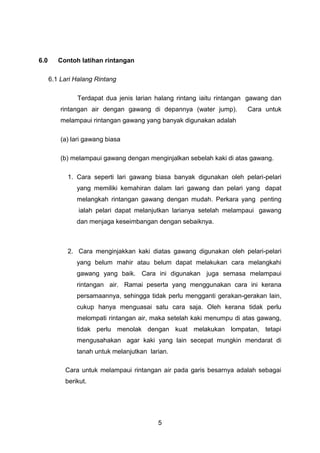 Latihan rintangan | DOCX