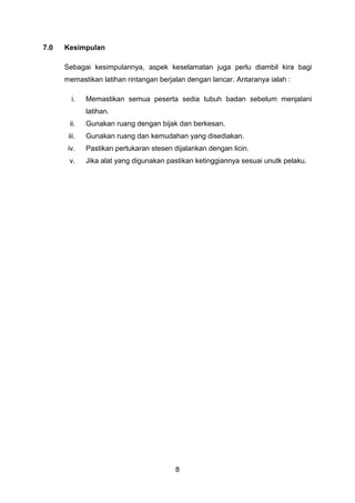 Latihan rintangan | DOCX