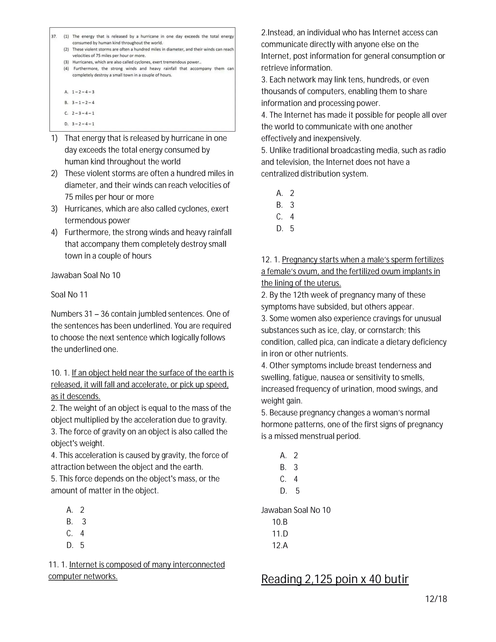 Latihan soal-acept-ugm-5 | PDF