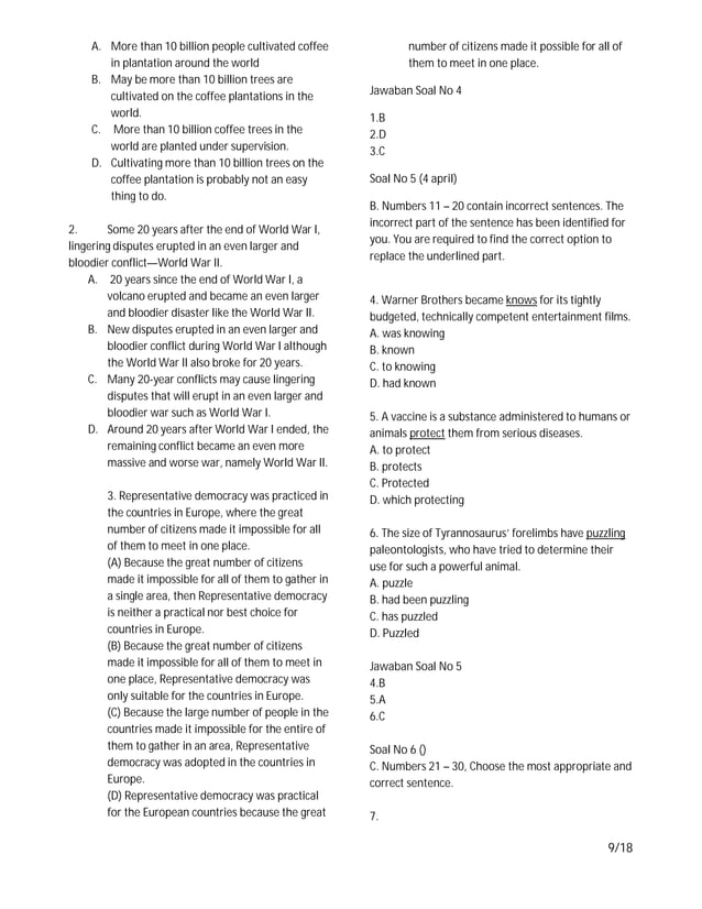 Latihan soal-acept-ugm-5 | PDF