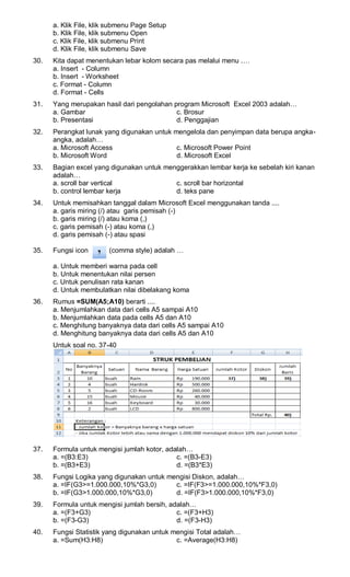Latihan soal-tik-kelas-8-paket-1 | PDF