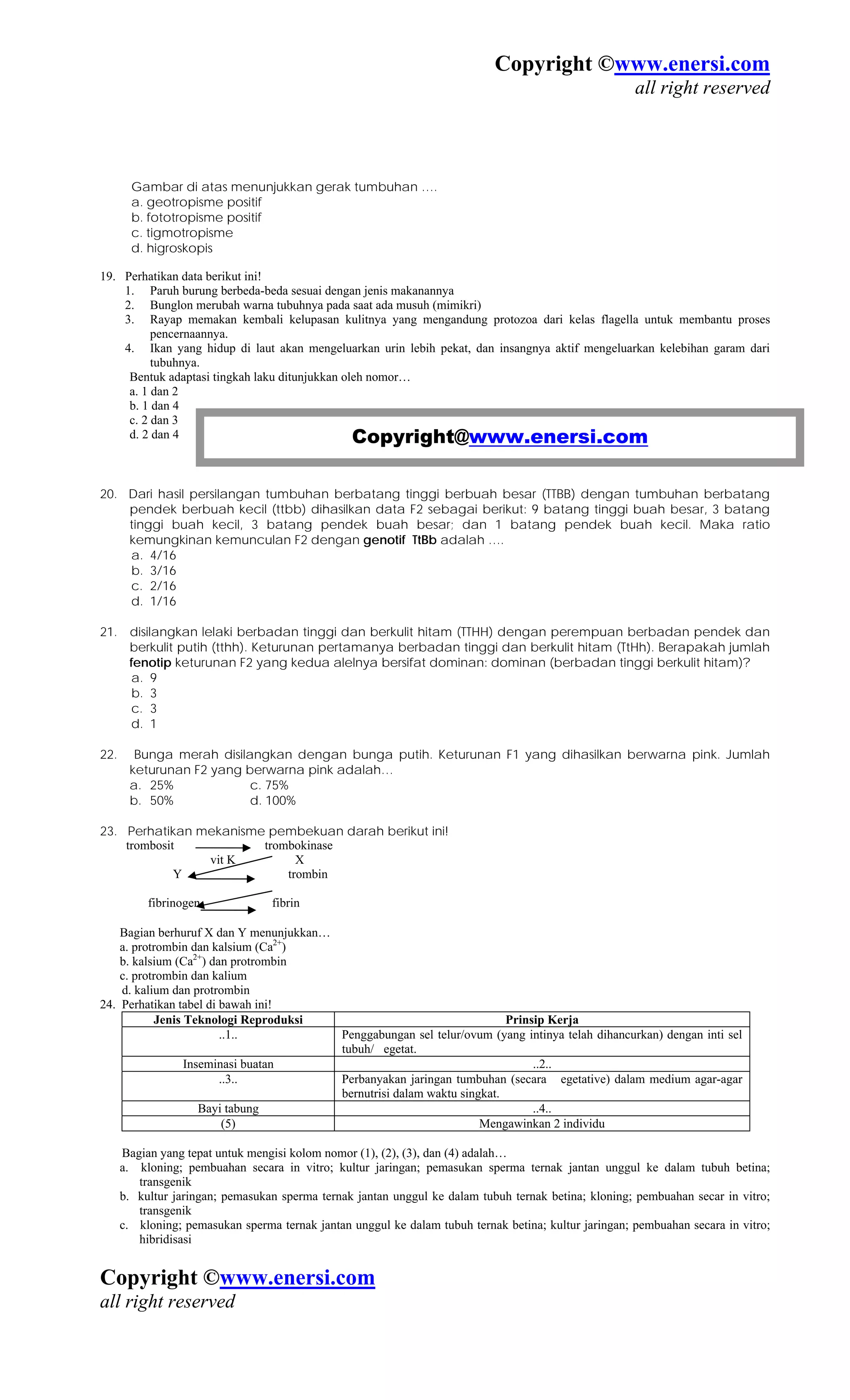 Latihan soal-un-ipa-2012 | PDF