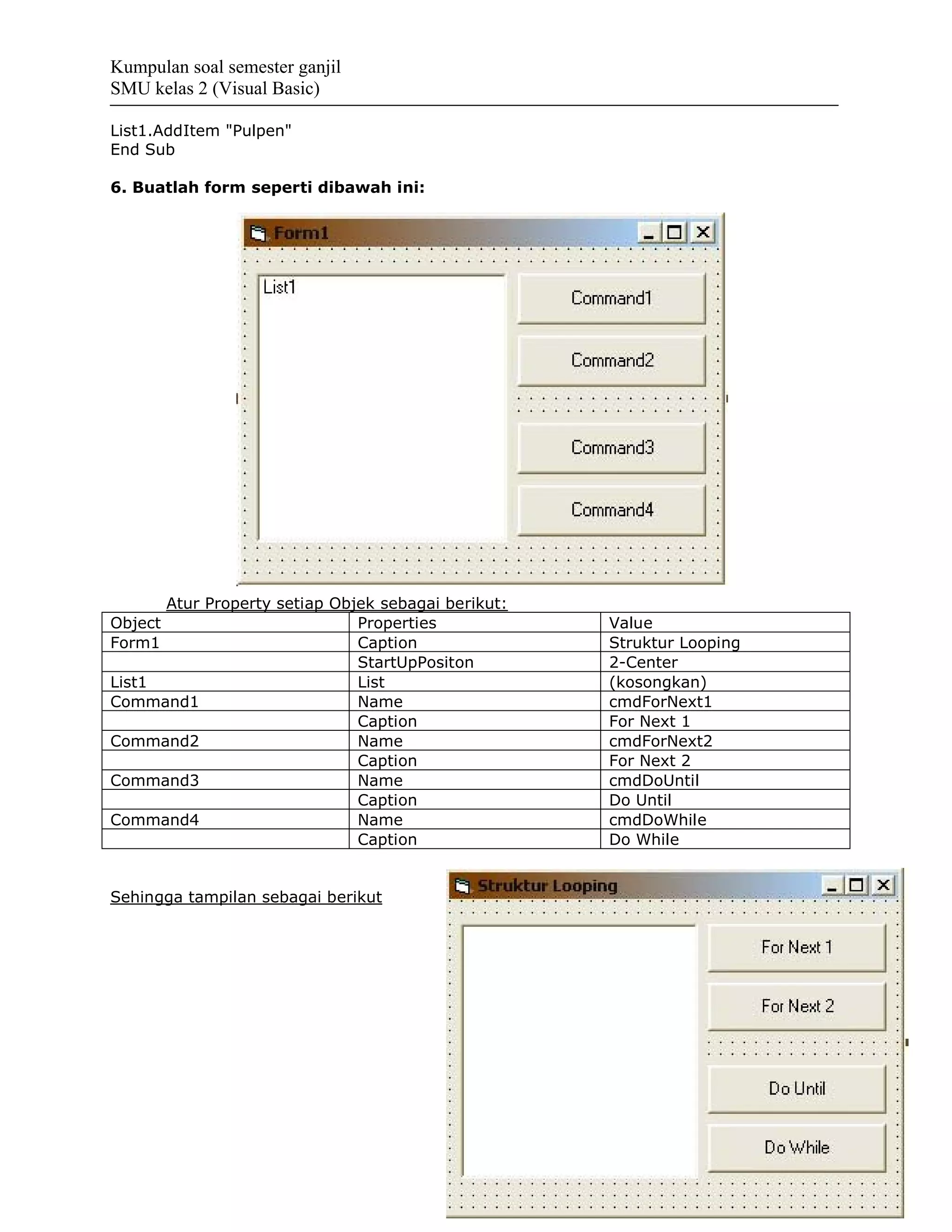 Latihan soal-visual-basic | PDF