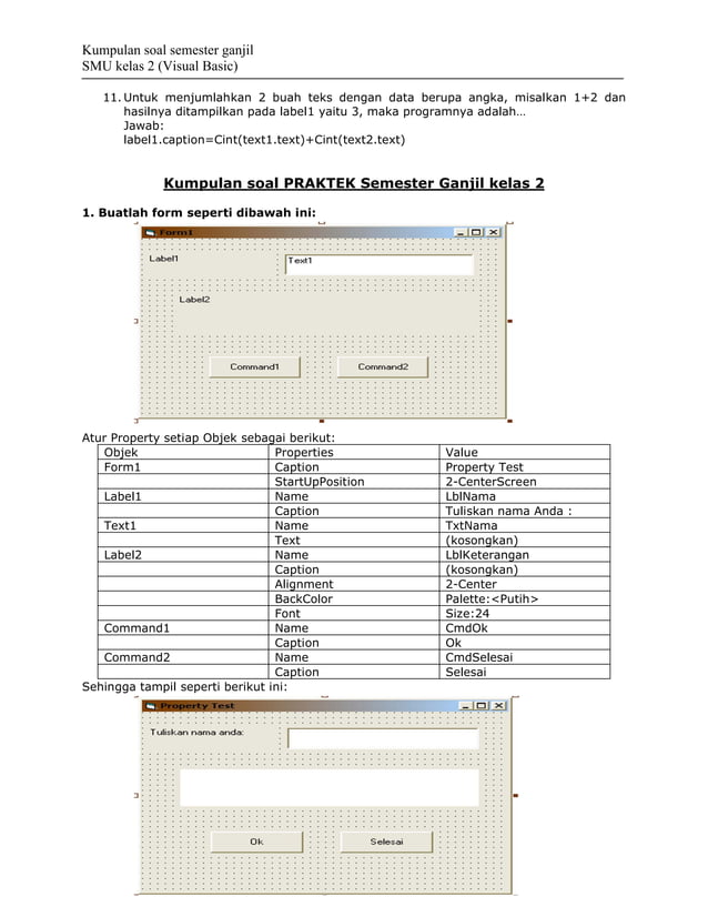 Latihan soal-visual-basic | PDF