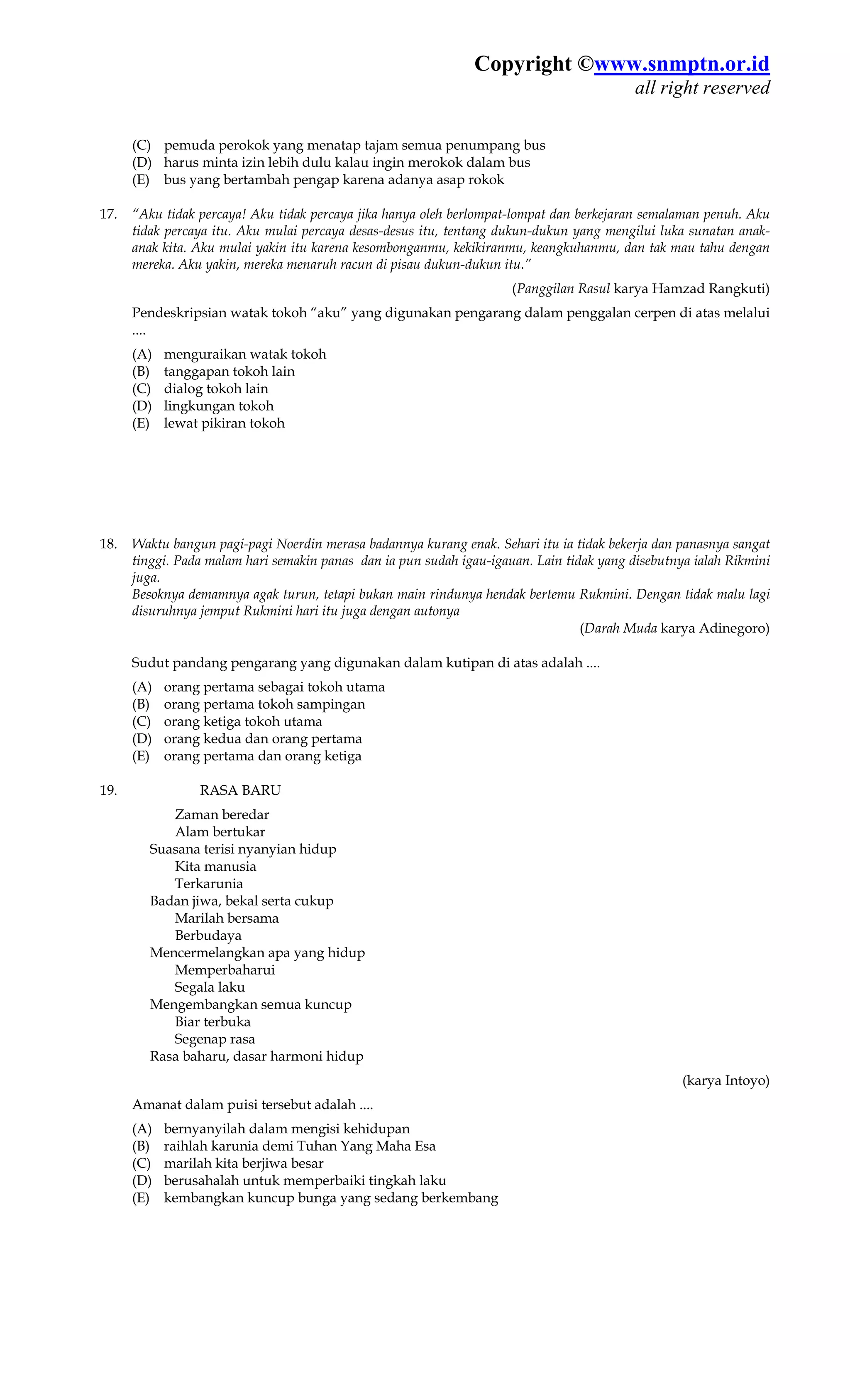 Latihan un-sma-2011-b-indo-ipa | PDF