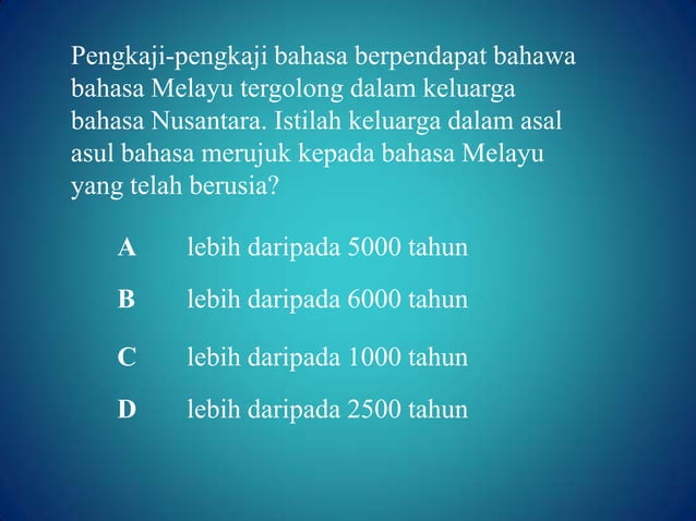 Latihan Bab 1 | PPT