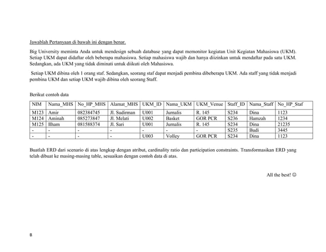 LATIHAN DATABASE | PDF