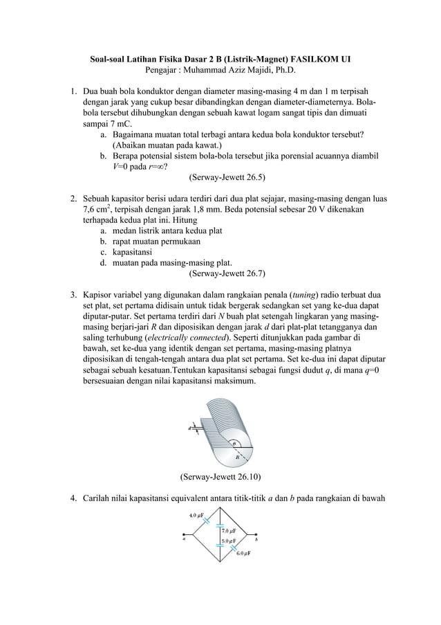 Latihan1 f2 b_fasilkom | PDF