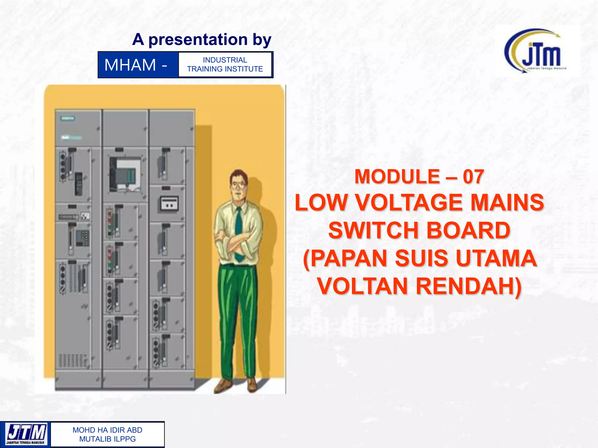 Latihan 1 Papan Suis Utama.ppt