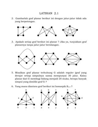 Latihan 2.1 matdis ii no.2,3,5,9 | DOCX
